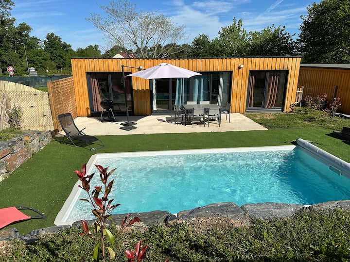 #Les Chalets Du Pialou - Albizia - Piscine Privée - Collonges-la-Rouge