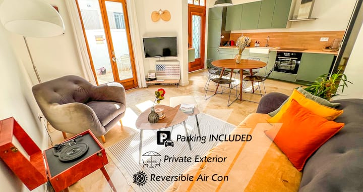 Maison Cozy - 70m2 - Clim - Parking Privé - 2 Ch - Avignon