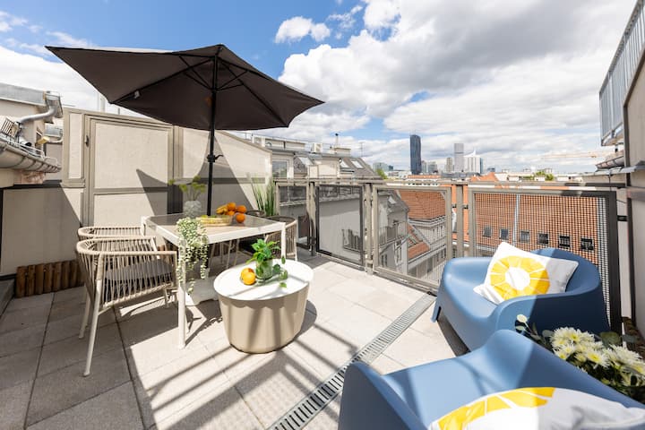 Unique Unique Vienna View Rooftop @ Messe & Danube - Vienne