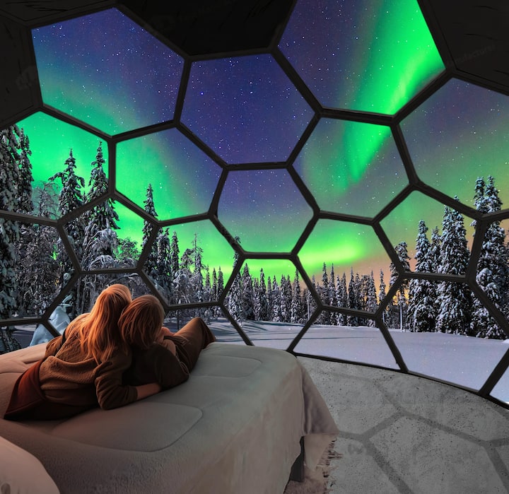 Aurora Glass Igloo In Lapland | All-inclusive - Kalix