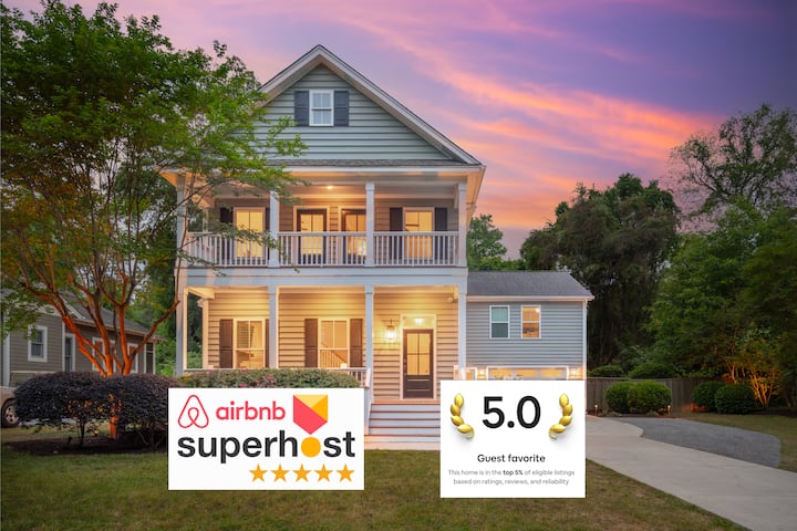 Beach+downtown Walkable Old Village Luxury Style4 - Mount Pleasant, SC