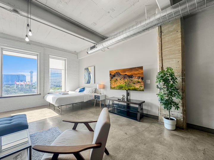 Luxury 1bd | Dt Dallas | Sleeps 6 | Free Parking - 댈러스
