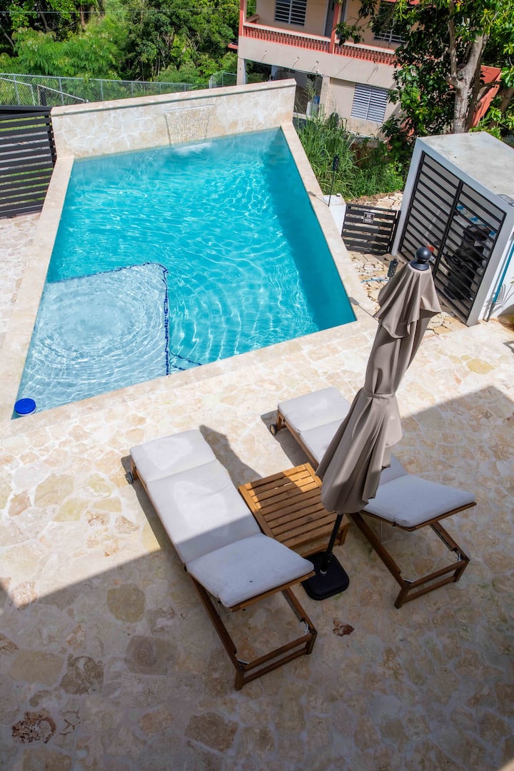 Casa Rosado @ Rincon 2br Surfer Mountain View Pool - Aguada