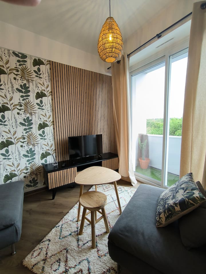 Studio Cosy Aspiniii Rénové-calme-parking Gratuit. - Pau