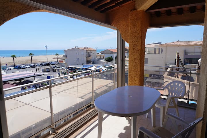 Le Grand Perouse  - Vue Plage - 4 Personnes - Port-la-Nouvelle