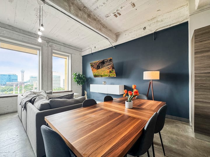 Luxury 1bd | Dt Dallas | Sleeps 6 | Free Parking - Dallas