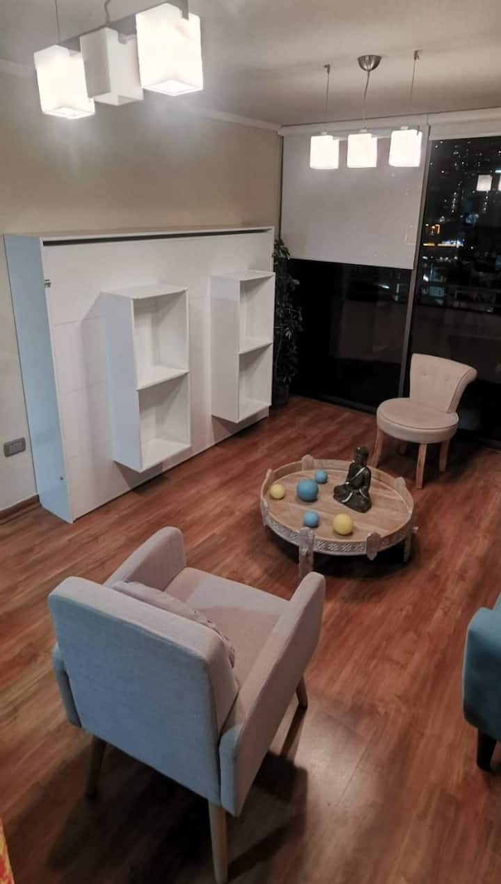 Departamento Acogedor, Dos Camas Matrimoniales - Antofagasta