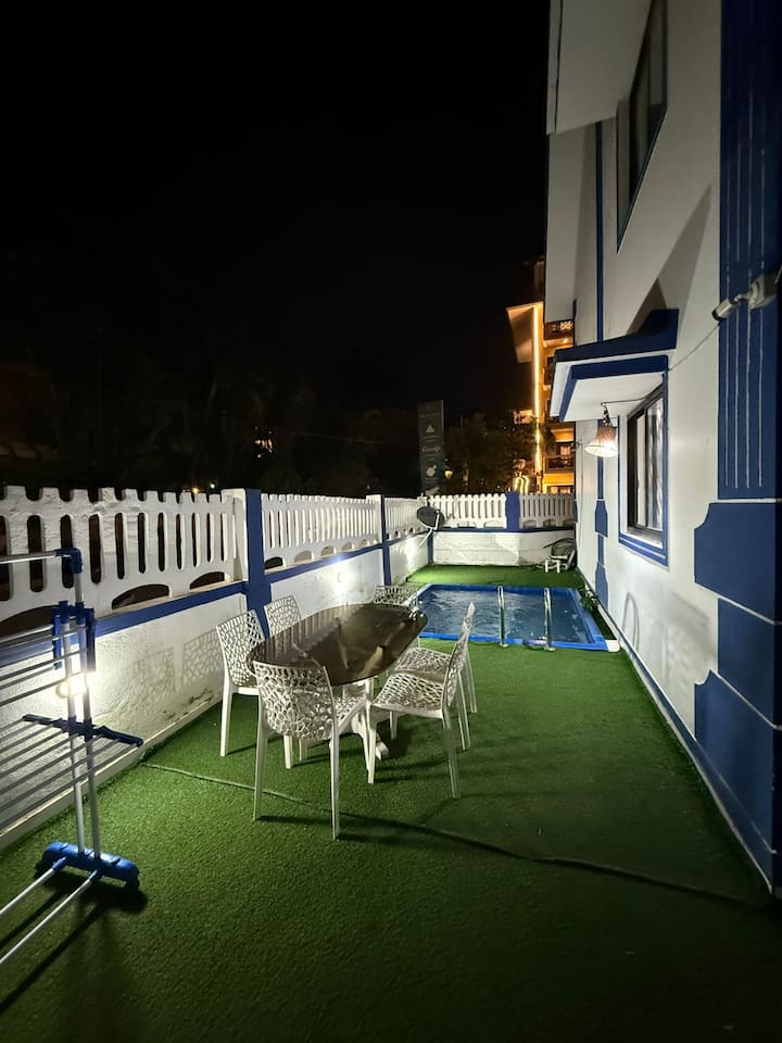3bhk Villa: Private Pool, Kitchen, Wi-fi - Goa