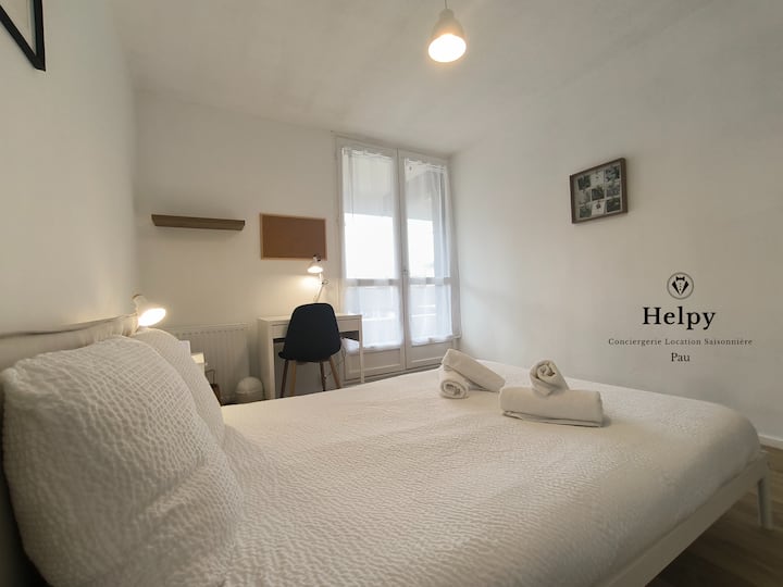 Spacieux-3 Chambres 4 Pers-calme-pking-5mn Centre - Pau