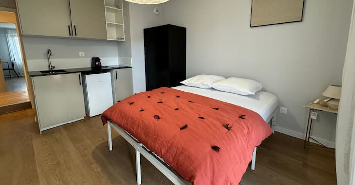 M072 Joli Studio éLégant Et Confortable - Annemasse