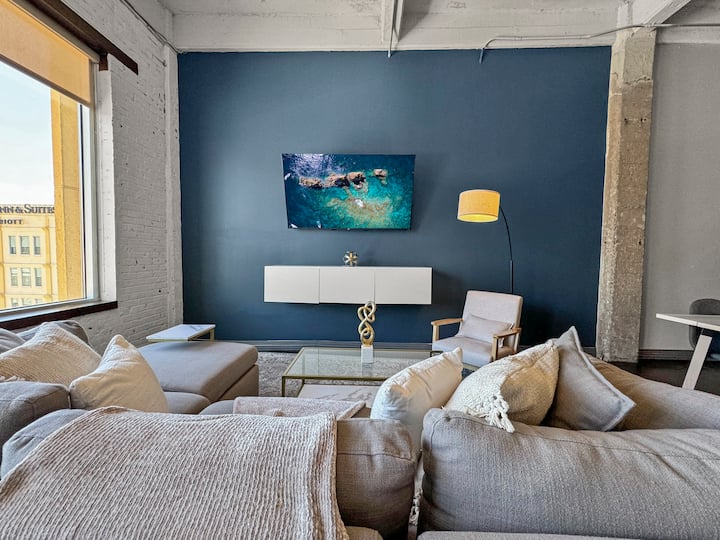 Luxury 1bd | Dt Dallas | Sleeps 6 | Free Parking - Preston Center Plaza – Dallas