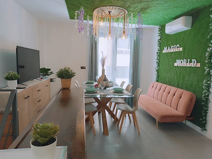 Magic World, Torrox- El Morche, 150 M Playa ,Wifi - Torrox