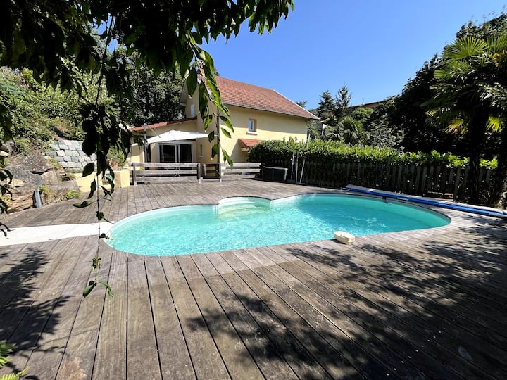 Maison Au Calme Avec Piscine à 5 Minutes De Lyon - Lyon