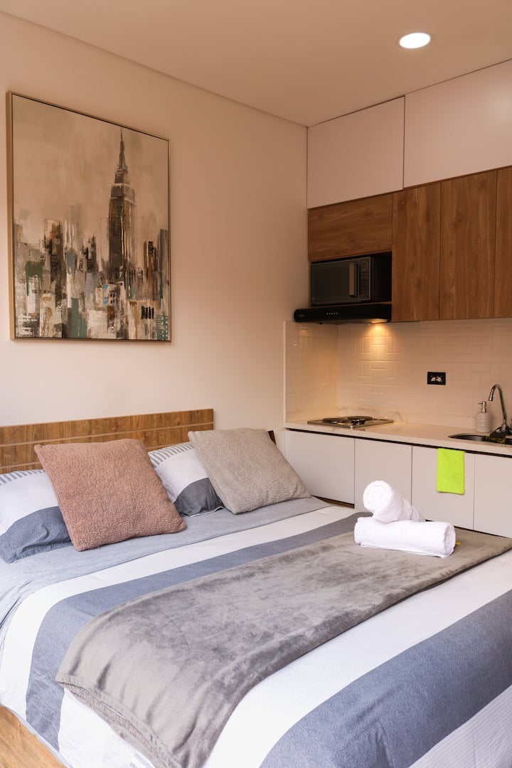 614 - Bright Studio With Balcony - Bogota