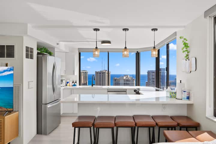 Million Dollar Ocean View 3br/2ba  Penthouse 43fl - Honolulu, HI
