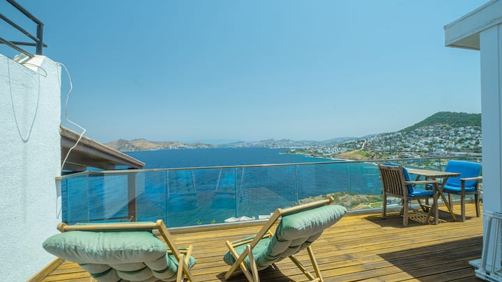 Full Seaview 2 Bedroom Villa Namara - Yalıkavak