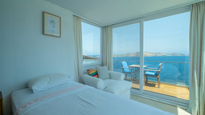 Full Seaview 3 Bedroom Villa Namara - Yalıkavak