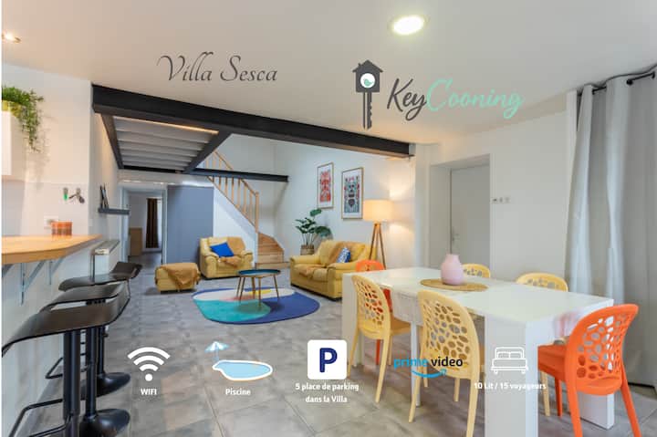 Villa Sesca - Piscine - Toulouse