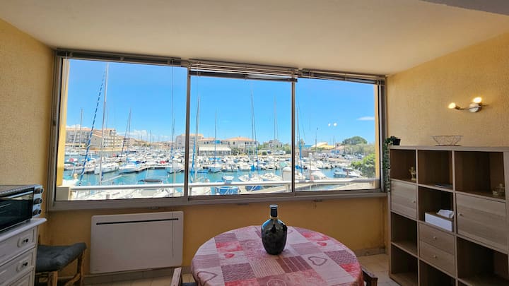Agréable Studio Cabine 4 Pers. Côté Port Et Plage - Frontignan