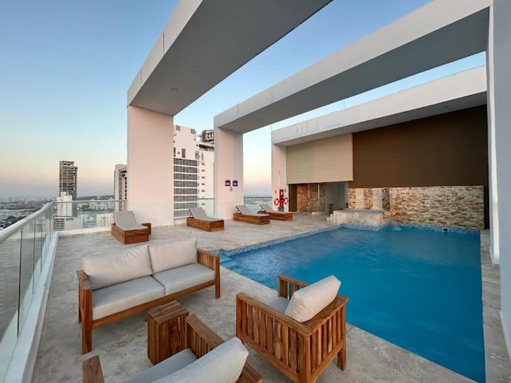 Duplex En Bocagrande Cartagena, Mar Y Bahía! - Cartagena, Colombia
