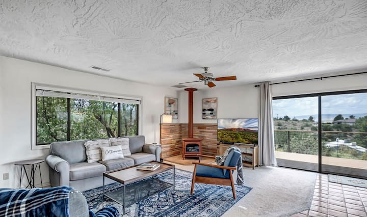 Cottonwood Desert Charm With Views And Sunsets - Jerome, AZ
