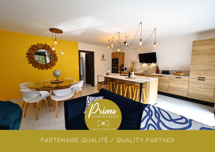Splendide Appartement 4* Neuf Vue Montagne - Bonifacio