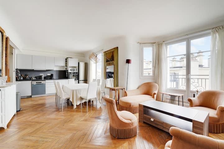 4 Chambres 120m² - Vue Tour Eiffel à Saint-germain - Paris