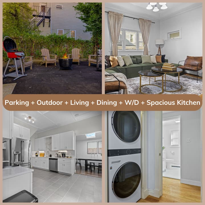 Spacious Ground Floor | Parking Bbq | Harvard Mit - Somerville, MA
