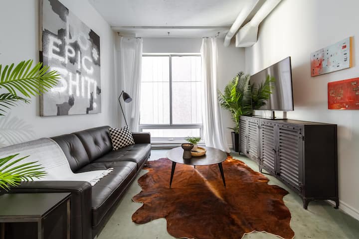 Chic & Cozy Loft | Rogers Place | Lrt | Jasper Ave - Edmonton, Canadá