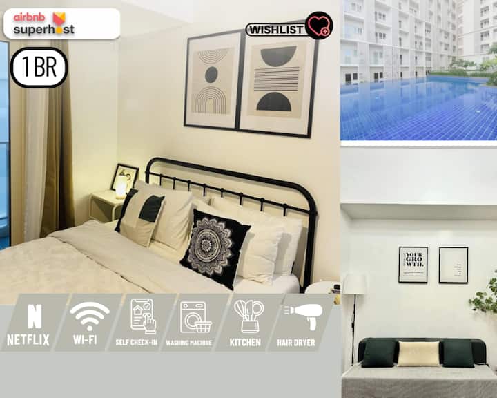 Modern 1br Near Bgc, Mckinley, Airport - Parañaque