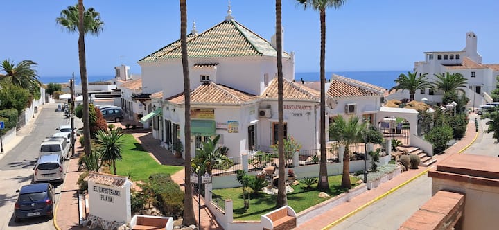 Playa Burriana, Dos Dormitorios Y Vistas Al Mar - Nerja