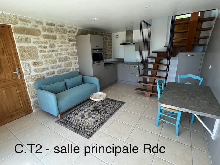 T2 Le Vallon De Créac'h Ibil Cosy Pleine Nature - Quimper