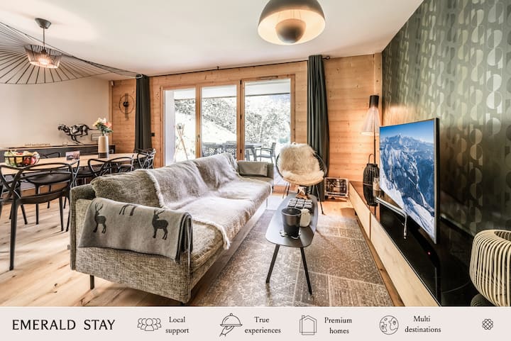 Lupin - Apartamento Con Terraza En Megève - Megève
