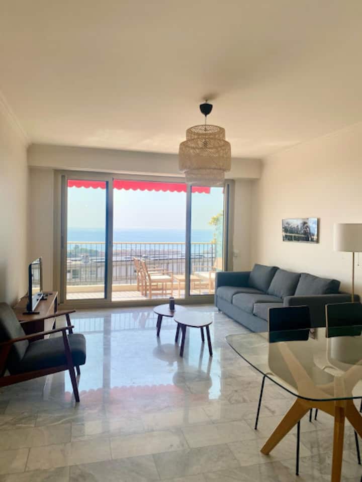 Le Méditerranée-3 Pièces / Vue Mer /Option Piscine - Nizza