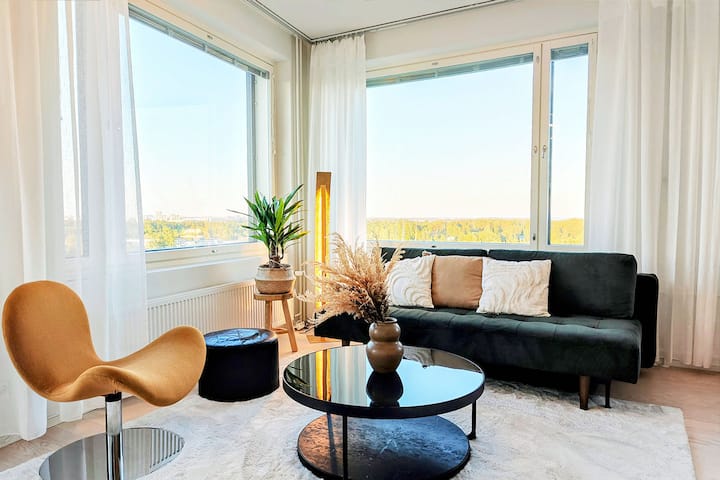 Sunset Suite - Seaview & Free Parking - Espoo