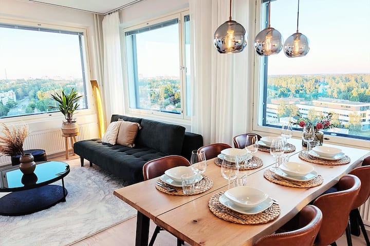 Sunset Suite - Seaview & Free Parking - Espoo