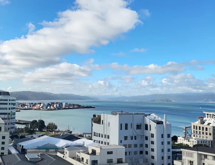 Affordable Harbourview Penthouse | Free Parking - Wellington