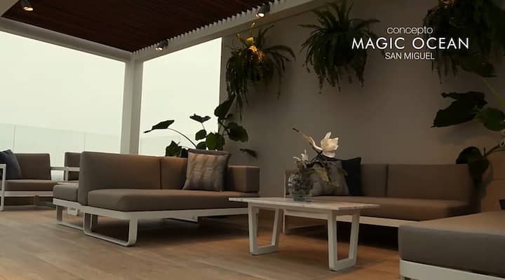 Recárgate De Energías En Un Depto Con Vista Al Mar - Lima