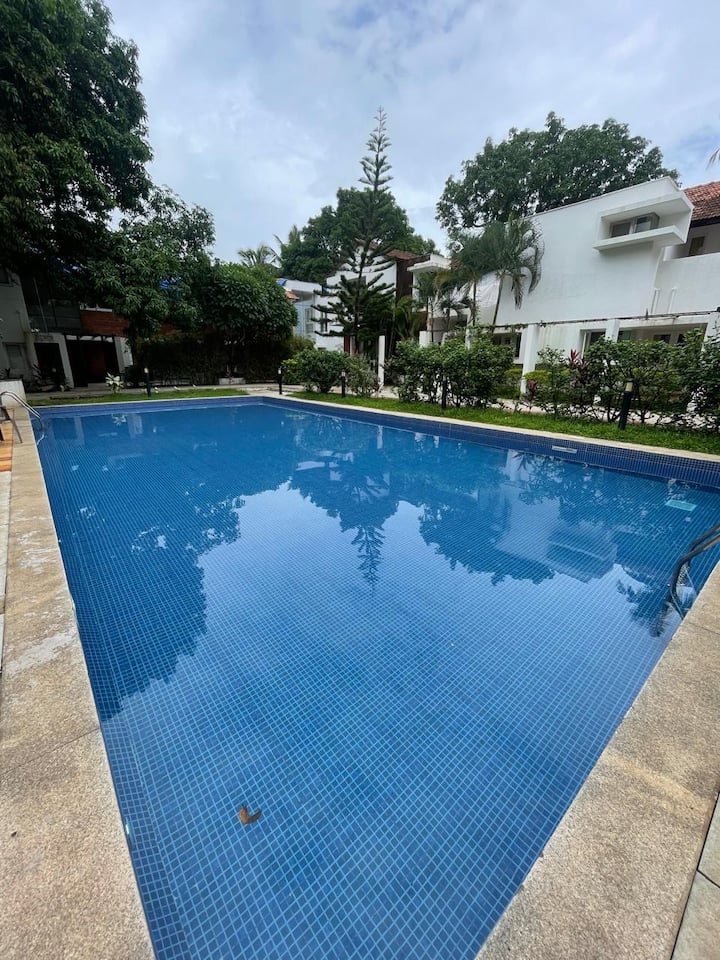 Villa M-solitude 3 3bhk Nr Beach,pool,candolim Goa - Goa