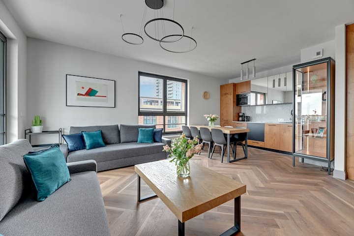 Doki Ekskluzywny Apartament Z 4 Sypialniami A25 - 그다인스크