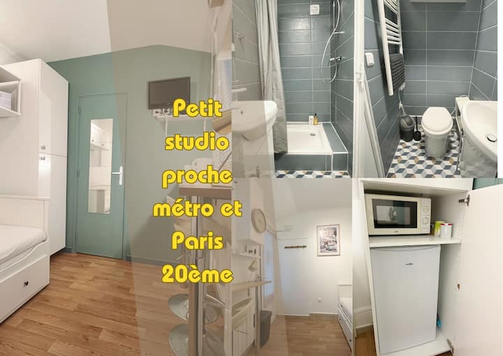#1 Petit Studio Près Du Métro L9 Et Paris 20ème - Bagnolet