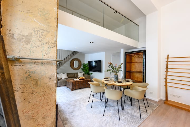 Up To 11 Ppl! Huge Loft W/berlin Wall Piece, Mitte - Berlino