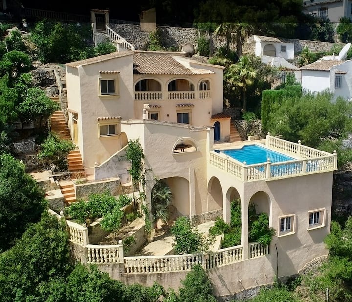 Villa Avec Piscine Et Vue Sur La Méditerranée ! - Oliva