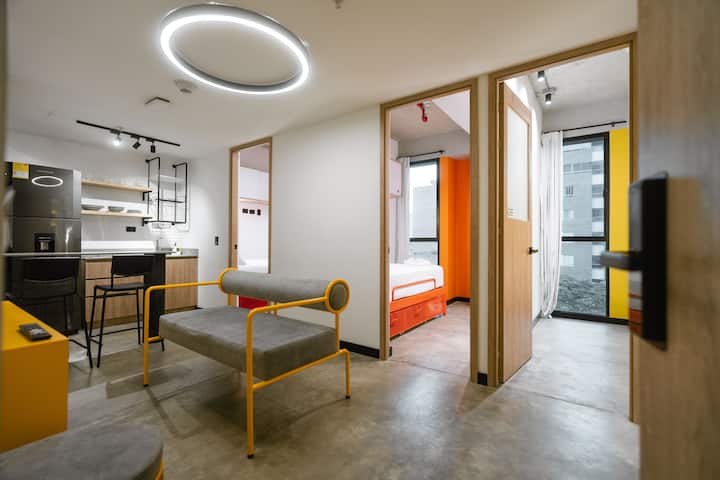 Apartamento Para Grupos Con Diseño úNico - Medellín
