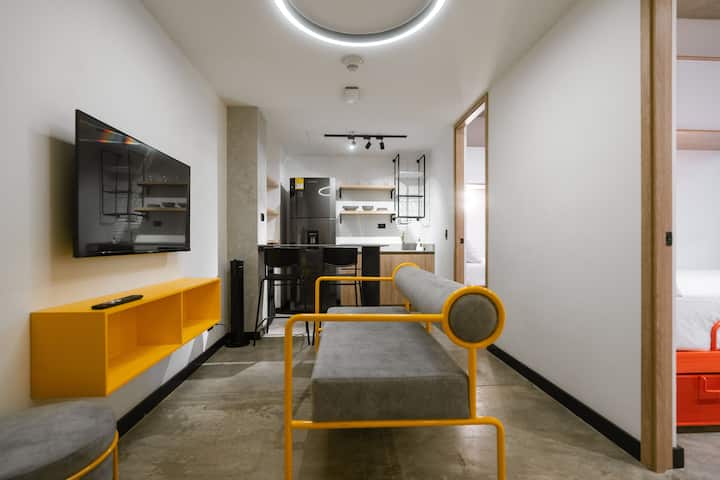 Apartamento Para Grupos Con Diseño úNico - Medellín
