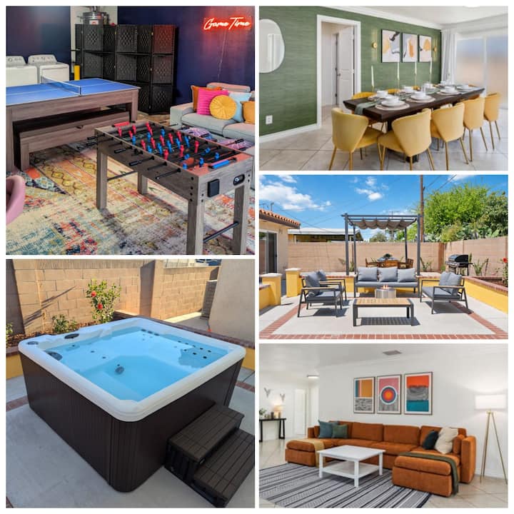 Lux Spacious Home Near Disney/ Hot Tub/ Game Room - Cerritos, CA