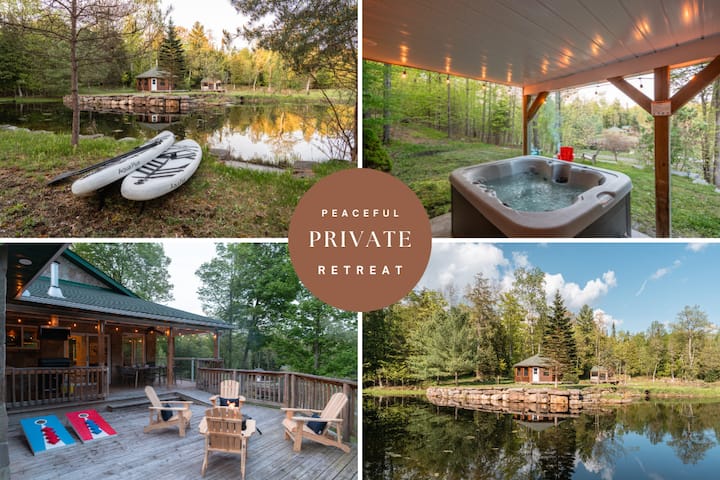 30% Off ~ Forested Private Escape | Hottub | Games - Kawartha Lakes
