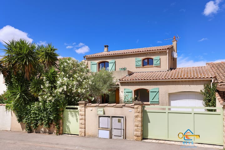 Villa 120m² Avec Piscine & 4 Chambres Oc Keys - Narbonne