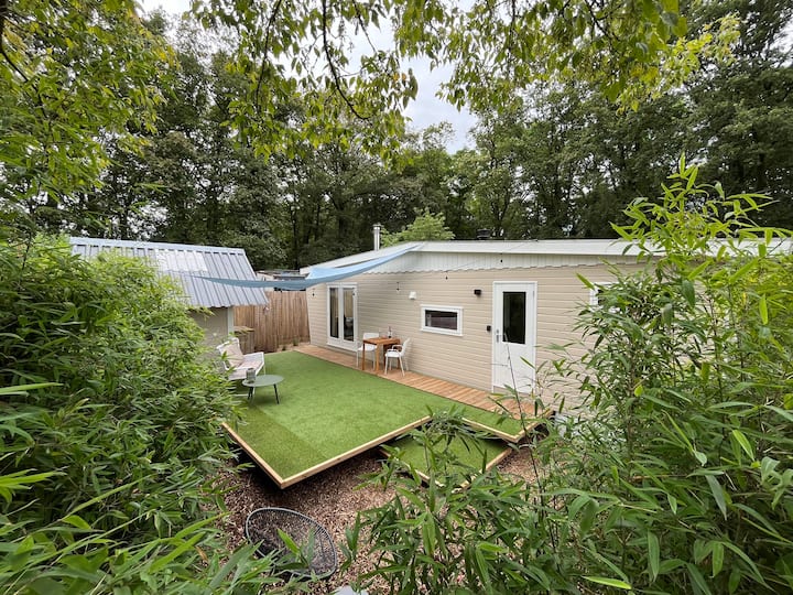Gezellig Houten Huisje De Veluwe Met Prive Hottub - Putten