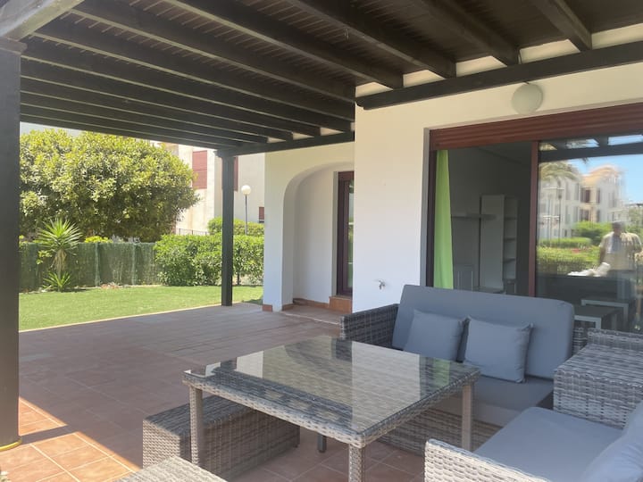 Apartamento Bajo Nv Terraza Urbanización Pie Playa - Vera